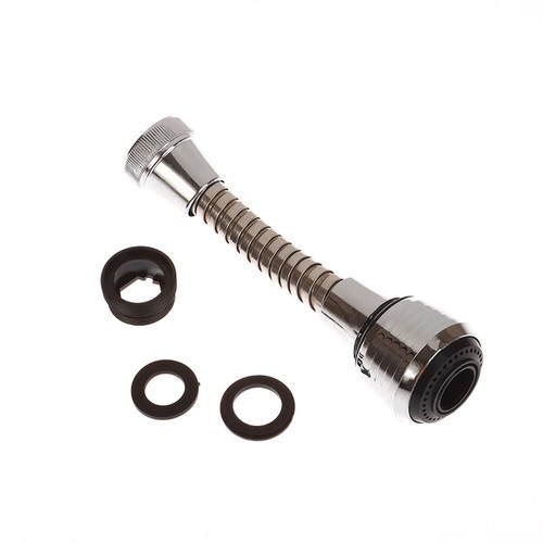 Kitchen Stainless Steel Tap Sprinkler With Pipe Rotating Splash Proof ...