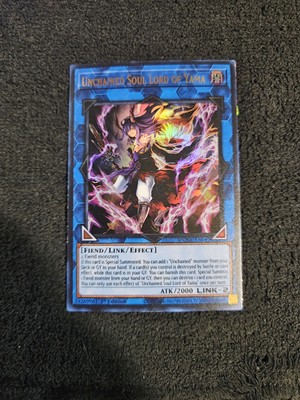 Yugioh Unchained Soul Lord of Yama DUNE-EN049 Ultra Rare 1st Edition ...