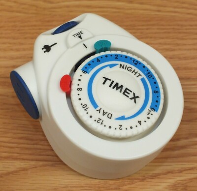 Genuine Timex (12-879) 120VAC 60hz 15 Amps Lamp & Appliance Timer ...