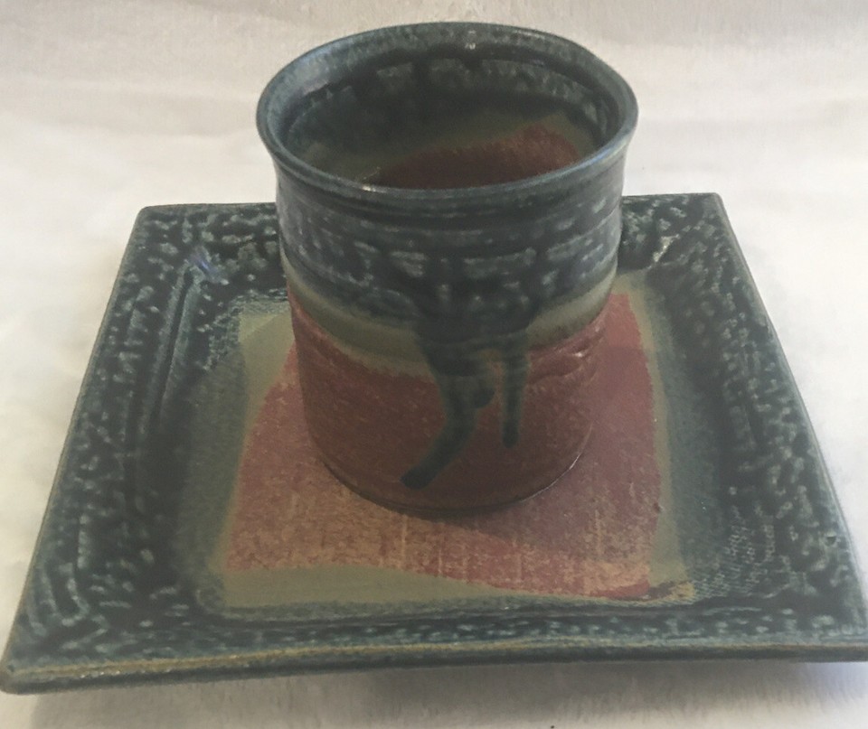 Holman Pottery Studio Unique Candle Holder TX. Artist Tony Holman “See ...