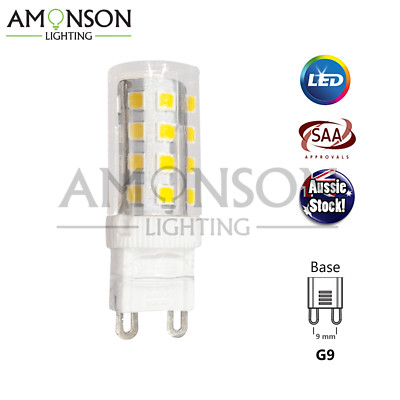 Amonson Lighting NEW G9 Bi-Pin Base 240V 4W Mini 48mm LED Chip Light ...