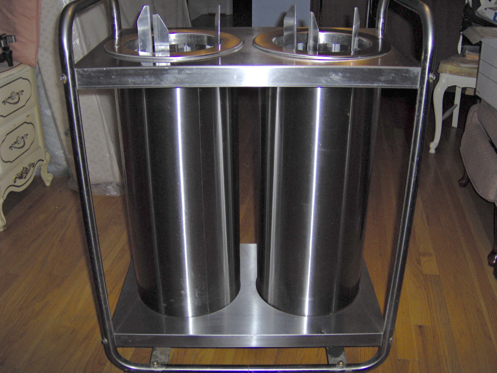 Lakeside Stainless Steel used plate lowerator cart, Model 772 | eBay