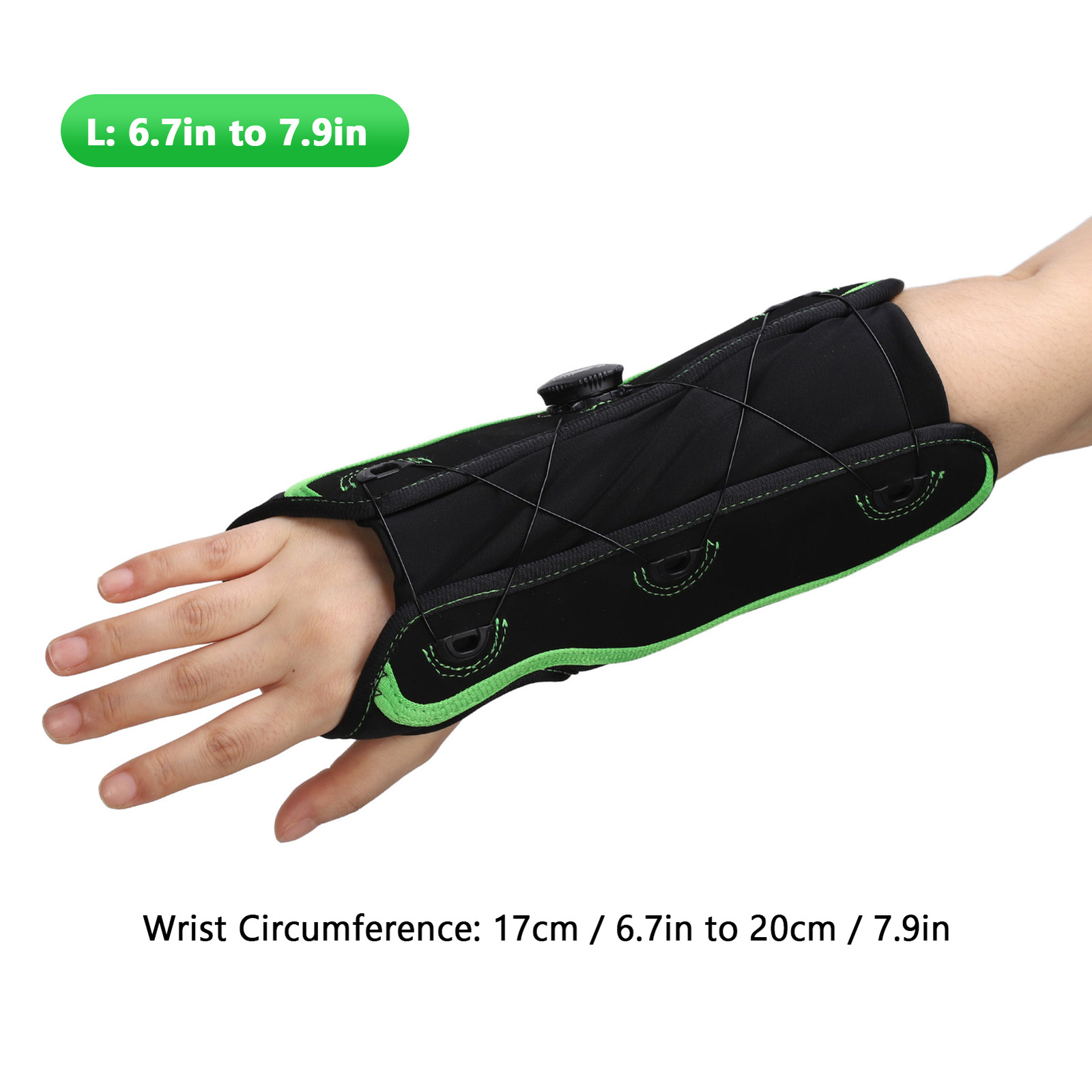 (M 6.7in To 7.9in)Thumb Wrist Spica Splint Adjust Aluminum Plate ...