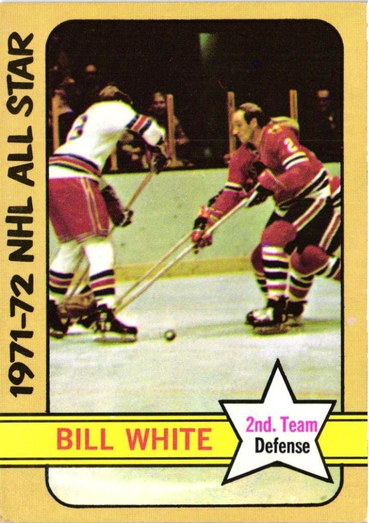 BILL WHITE 1973-74 Topps Hockey #128 FREE SHIP 50% OFF SALE ...