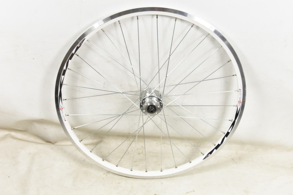 26" 559 - 17 WHEEL MX RIM 8/9/10 SPD CASSETTE DISC BRAKE BIKE WHITE ...