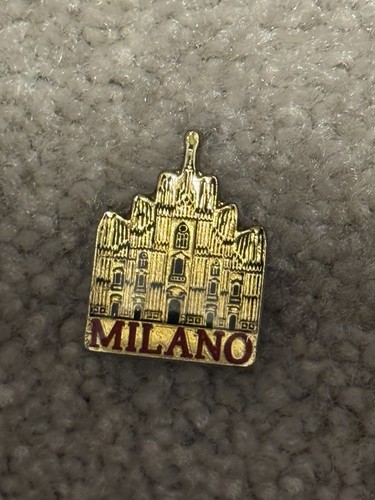 Milano Gold Enamel Pin | eBay