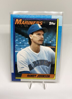 1990 Topps Randy JOHNSON #431 Seattle MARINERS - MLB Baseball - FREE ...