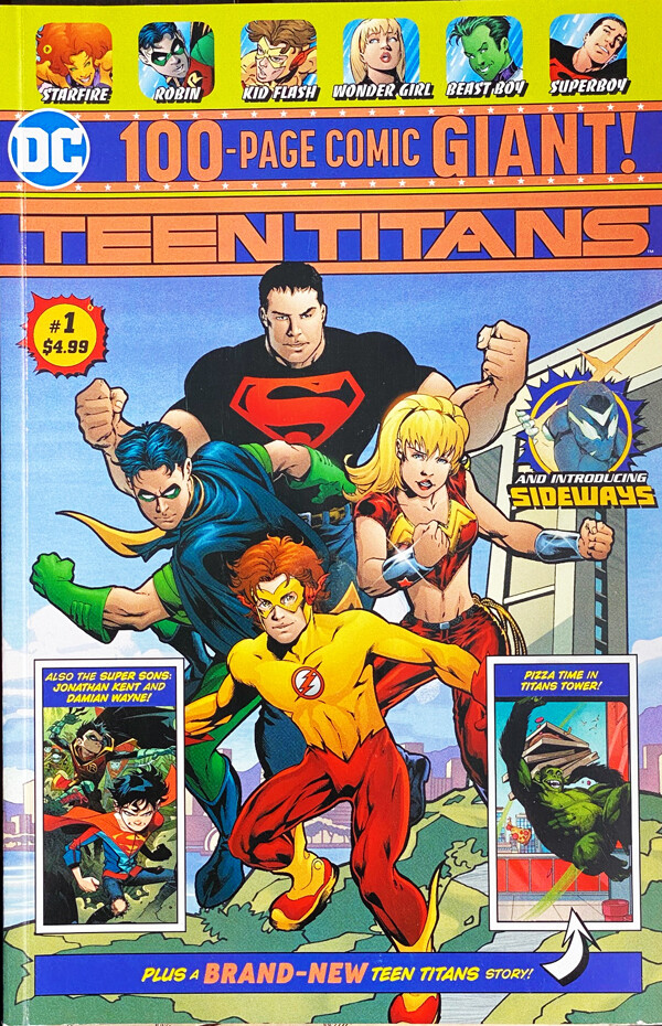 Robin And Kid Flash And Superboy Teen Titans – N. – [tee En