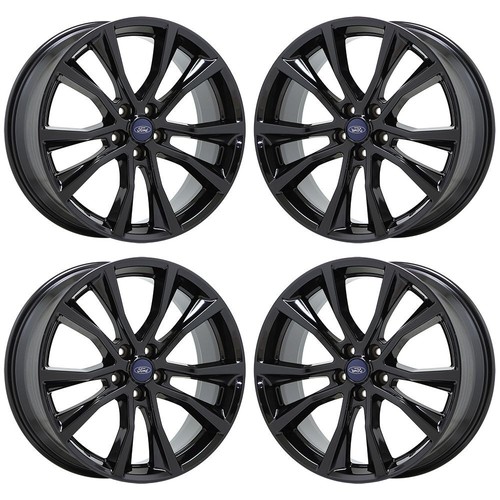 20" Ford Explorer Flex Gloss Black wheels rims Factory OEM set 10113 ...