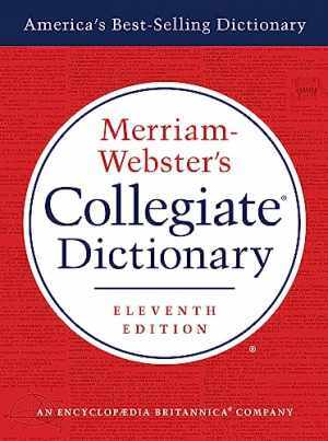Merriam-Webster's Collegiate - Hardcover, by Merriam-Webster - Good c ...