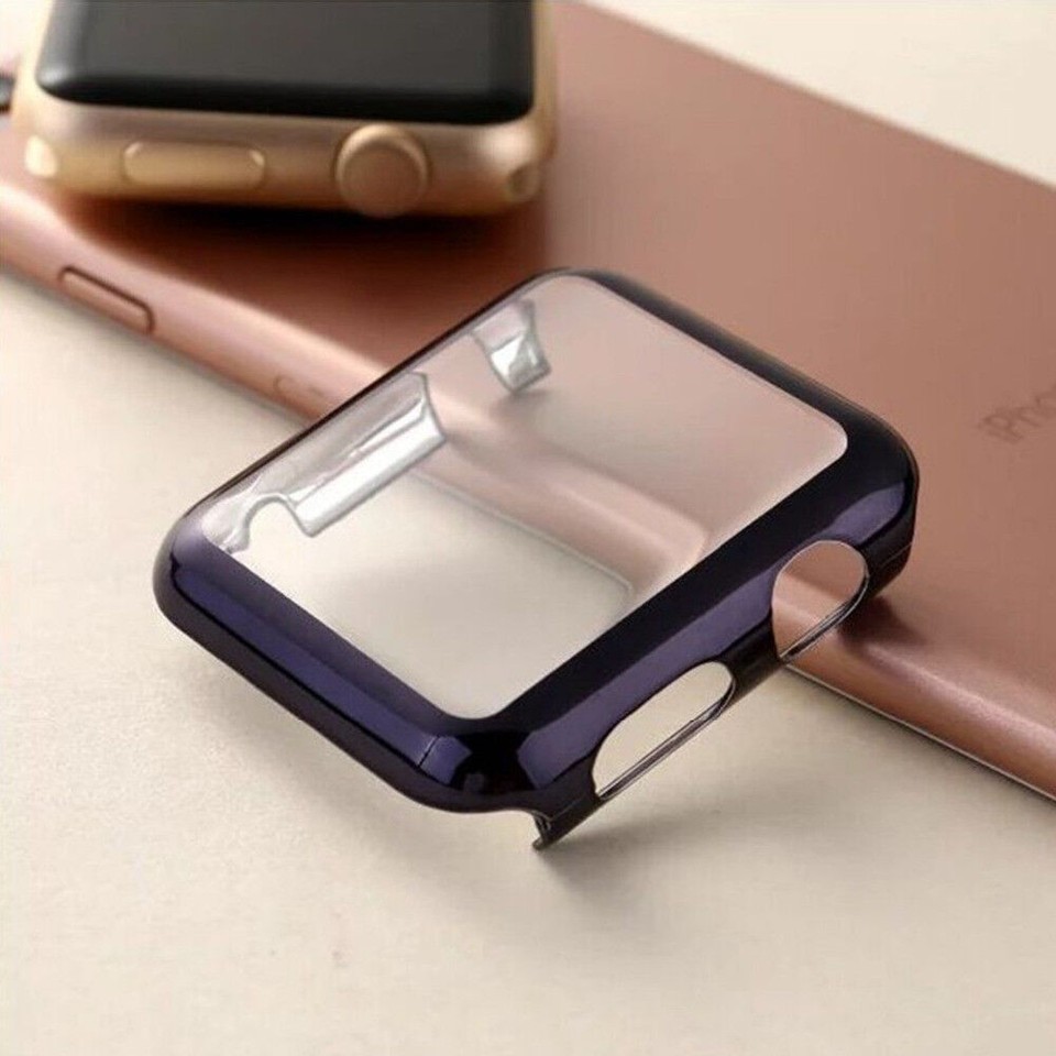 40/42/44mm PC Full Case Cover iWatch Protector for Apple Watch Series 6 ...