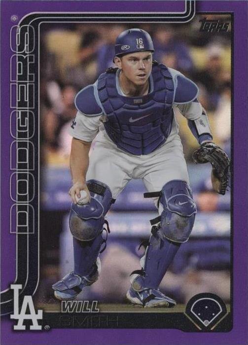 2025 Topps Series 1 - Will Smith #212 Purple Rainbow /250 for sale ...