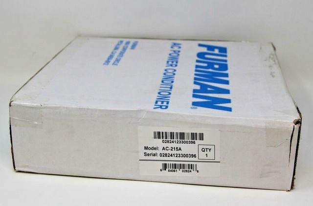 Furman AC-215A Compact Power Conditioner with Auto-Resetting Voltage ...