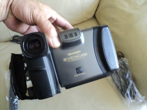 Sharp 8 Viewcam Hi-FI Monaural VL-E71 (Untested) NO CHARGER | eBay UK