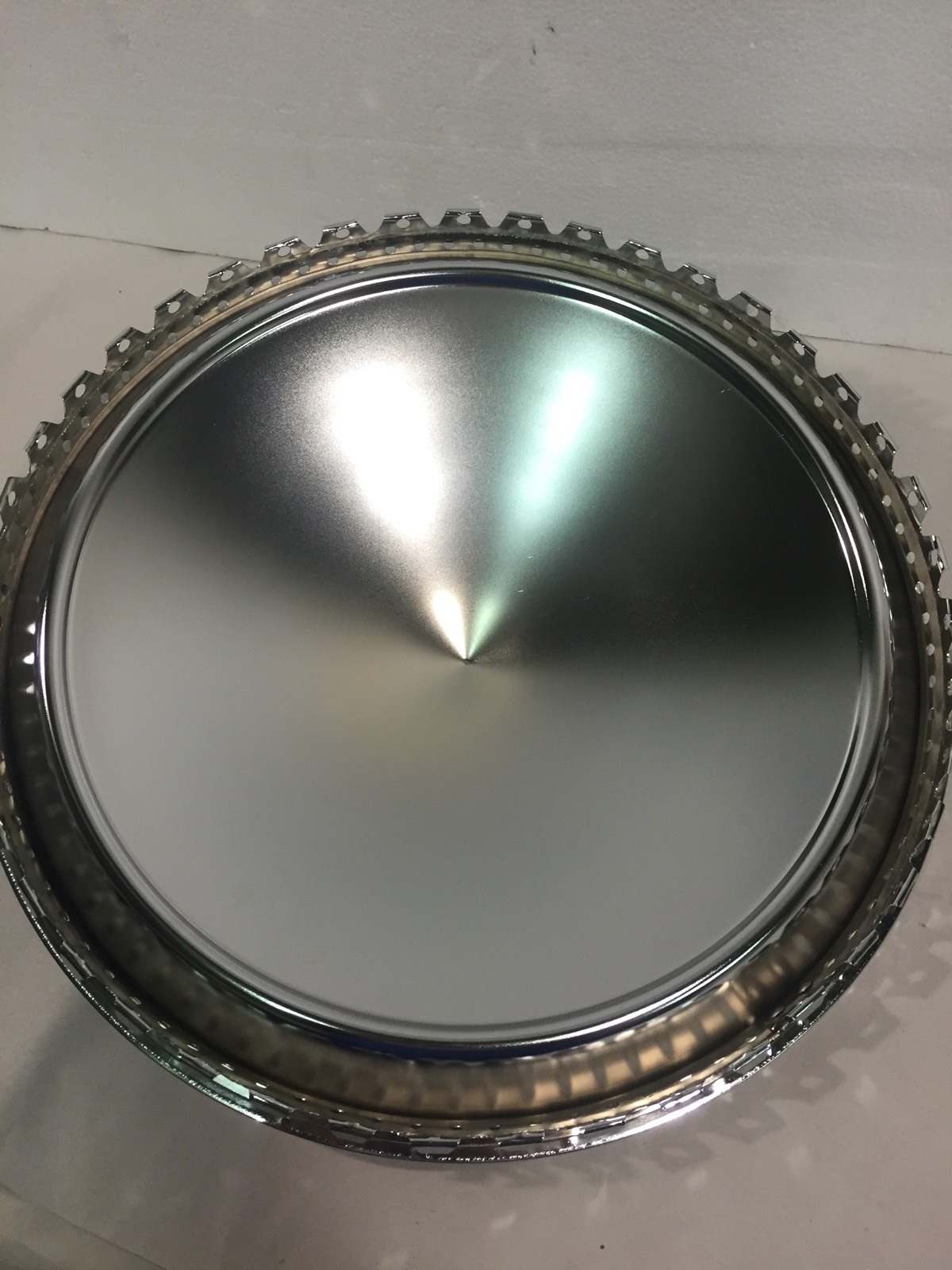 (Set/4) 1957 Plymouth 15" Chrome Hubcaps - Custom Hot Rod Bullet | eBay