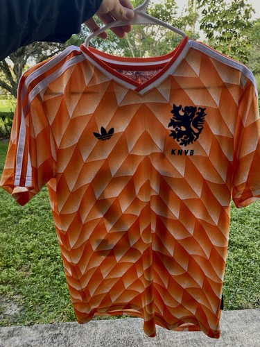 Retro Netherlands 1988 Home Jersey Mens Large Size | eBay