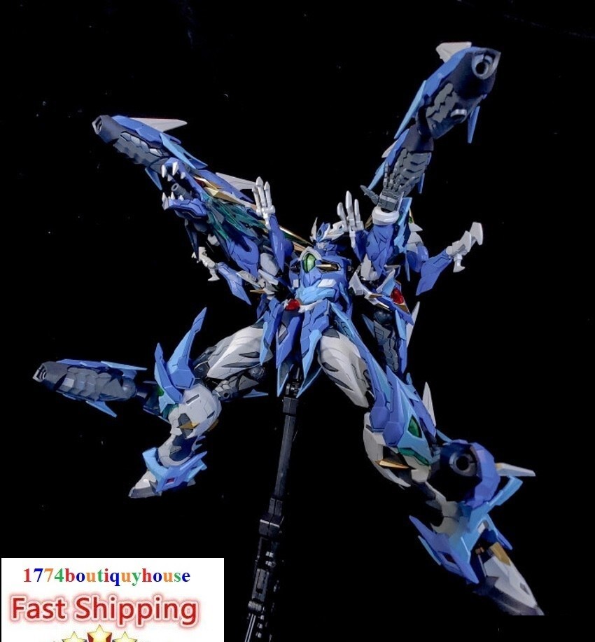 New in box 9" Motor Nuclear MNP Blue Dragon Ao Bing Model Kit Alloy ...