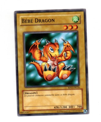 Yu-Gi-Oh! 88819587 - Baby Dragon - RP01-FR034 (A3784 | eBay