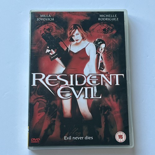 Resident Evil (2002) DVD Action Horror Film Milla Jovovich - Michelle ...