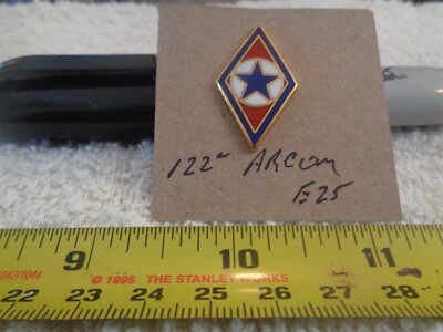 122nd Army Reserve Command E25 Unit Crest, DI, DUI (DRAW#M18) | eBay