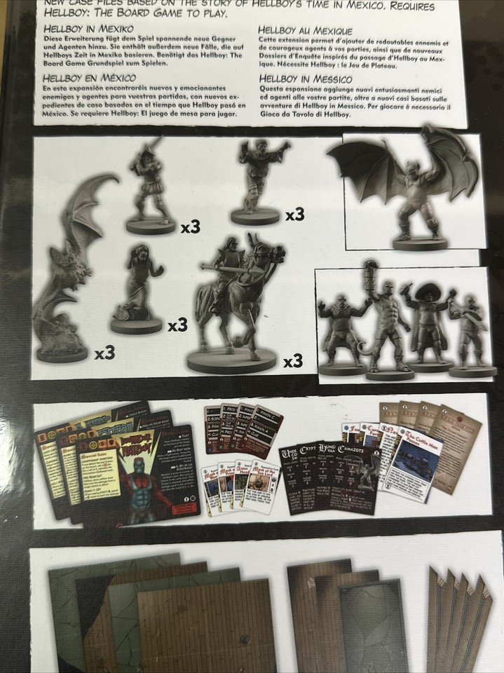 Hellboy The Board Game Hellboy in Mexico Expansion Horror Game By ...
