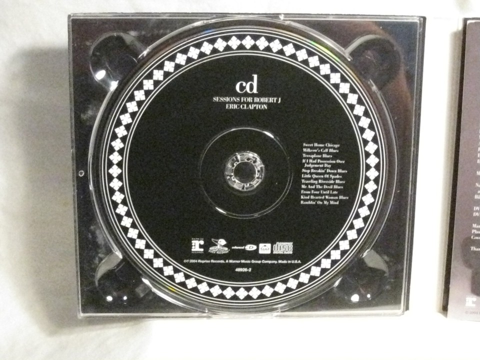 ERIC CLAPTON 2 CD LOT "Sessions For Robert J + Me And Mr. Johnson" | eBay