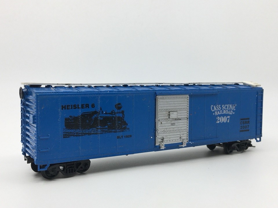 HO Athearn Custom Cass Scenic Railroad 50’ Boxcar CSRR #207 | eBay