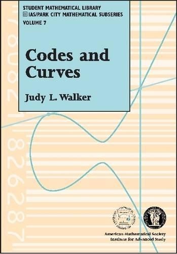 Judy L. Walker Codes and Curves (Paperback) (UK IMPORT) 9780821826287| eBay