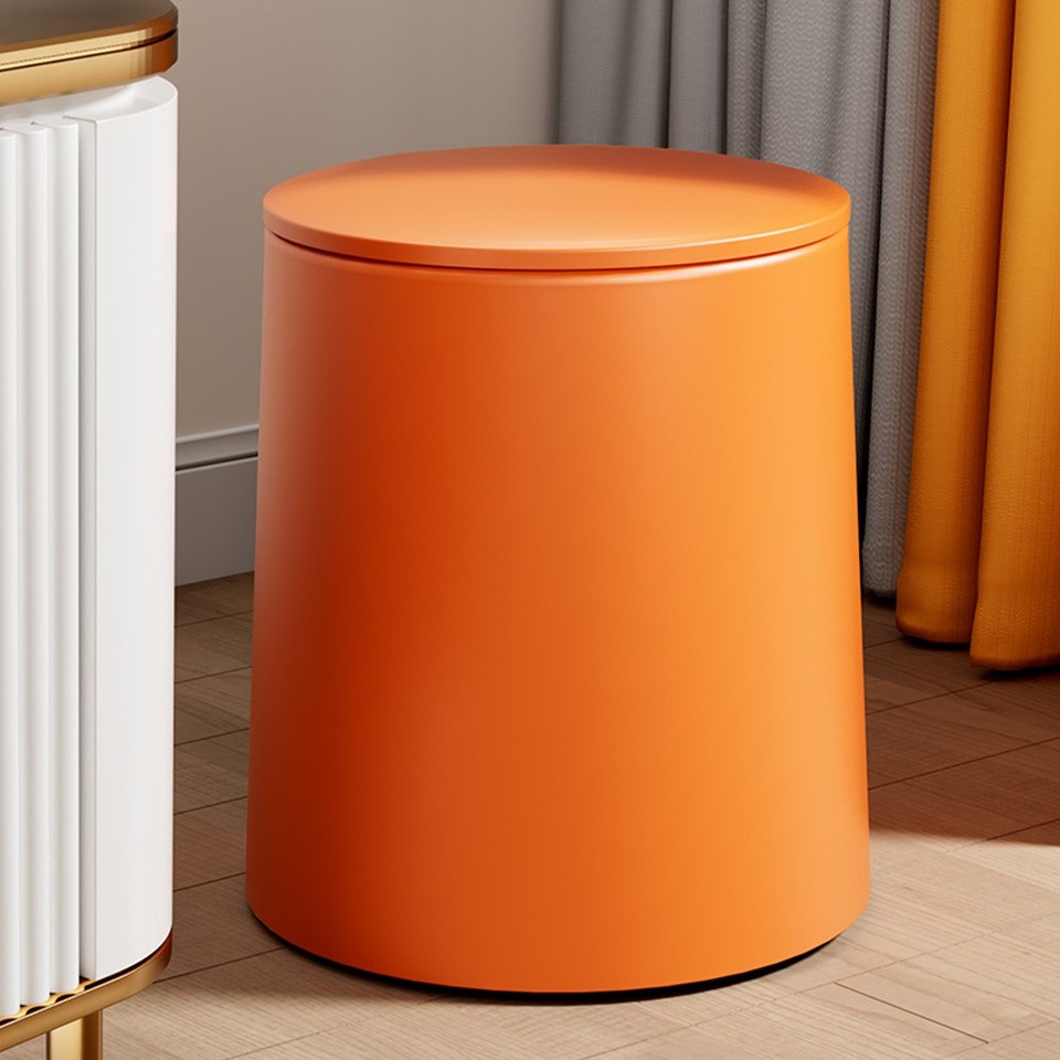 Thickened Trash Can Press Trash Can Garbage Container Modern Trash ...