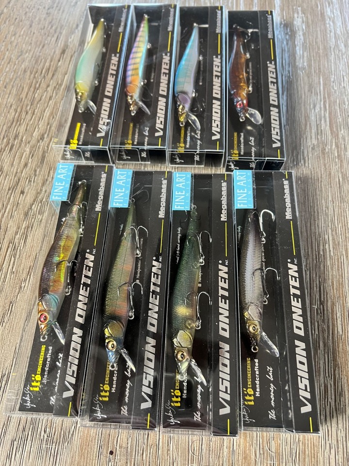 Megabass Vision 110 JDM Jerkbait Fishing Lures - Fine Art Colors FREE U ...