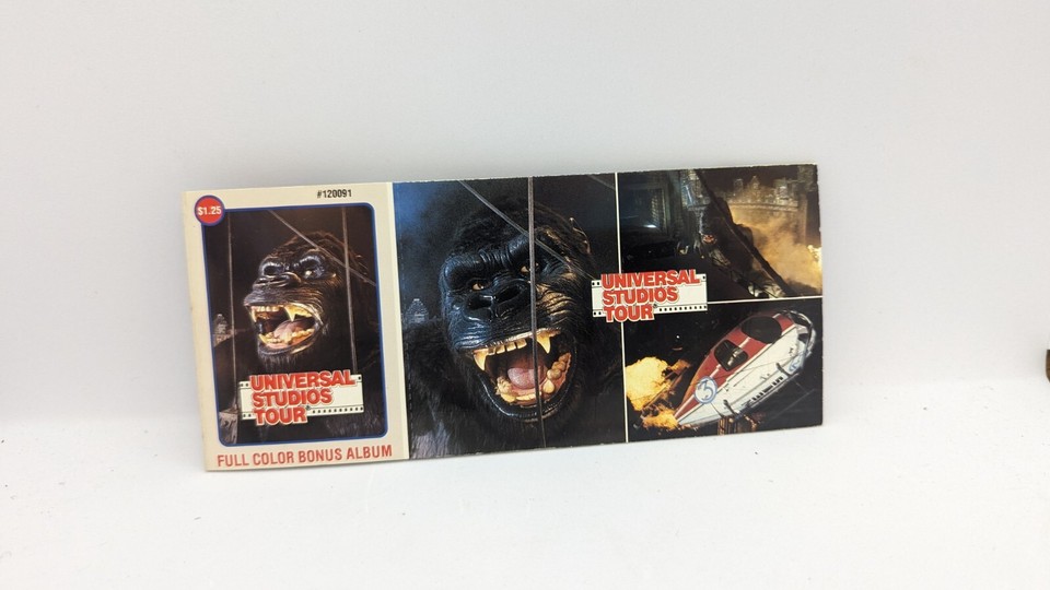 RARE Universal Studios TOUR Florida 1987 Postcards Set 12 KNIGHT RIDER ...