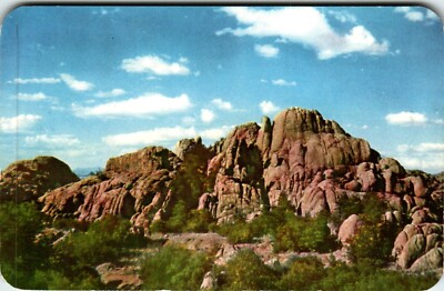 Postcard AZ Granite Dells Prescott Rock Formations | eBay