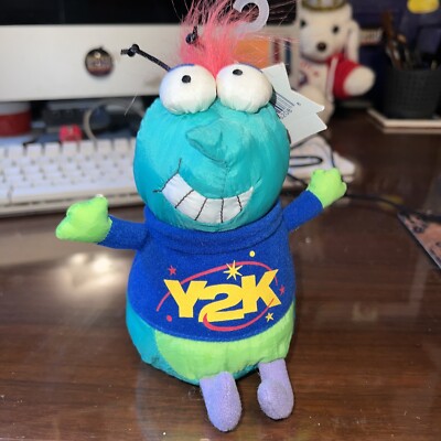 NWT Crash The Y2K Bug Plush Toy Drop Me Hear Me Crash Works | eBay