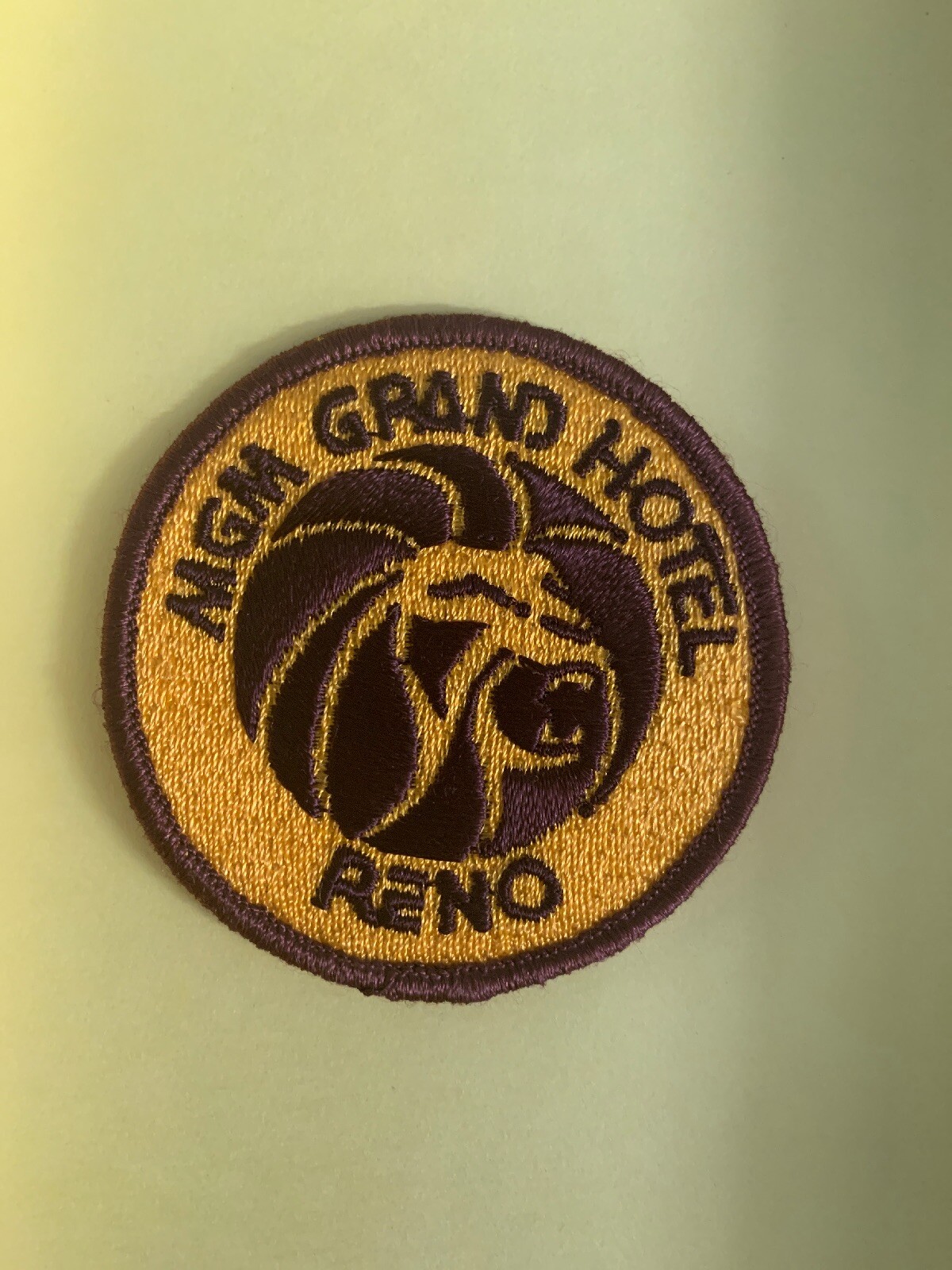 Reno MGM GRAND HOTEL Nevada Patch - Lion (now Grand Sierra Resort) | eBay
