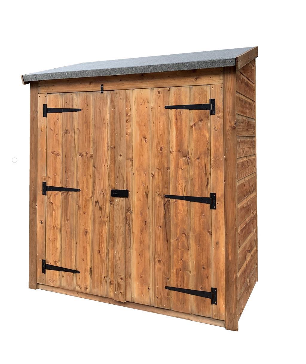 Empire Pent Garden Tidy Shed 4X2 SHIPLAP TONGUE AND GROOVE PENT ROOF ...