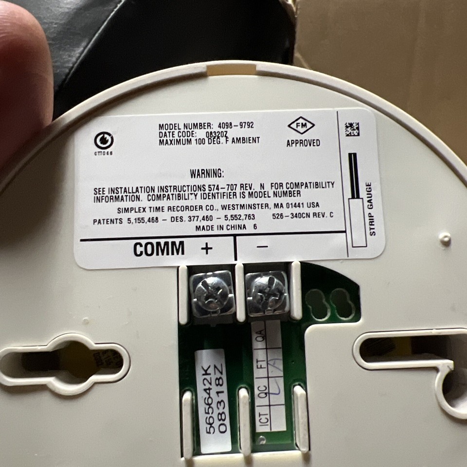 Simplex Fire Alarm Devices | eBay