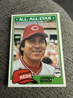 1981 Topps Johnny Bench 600 Cincinnati Reds Baseball Card 3F | eBay