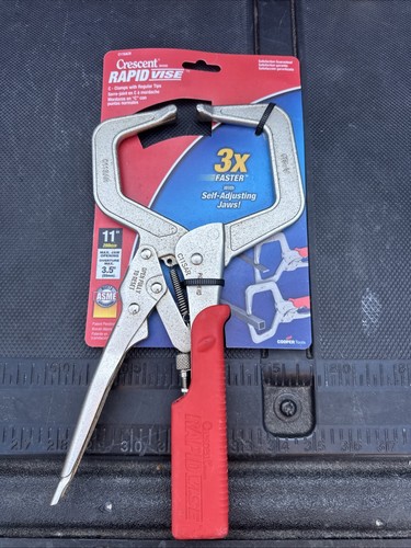 Cooper Tools Crescent Rapid Vise Grip C Clamp C11SACR 11” Nos Self ...