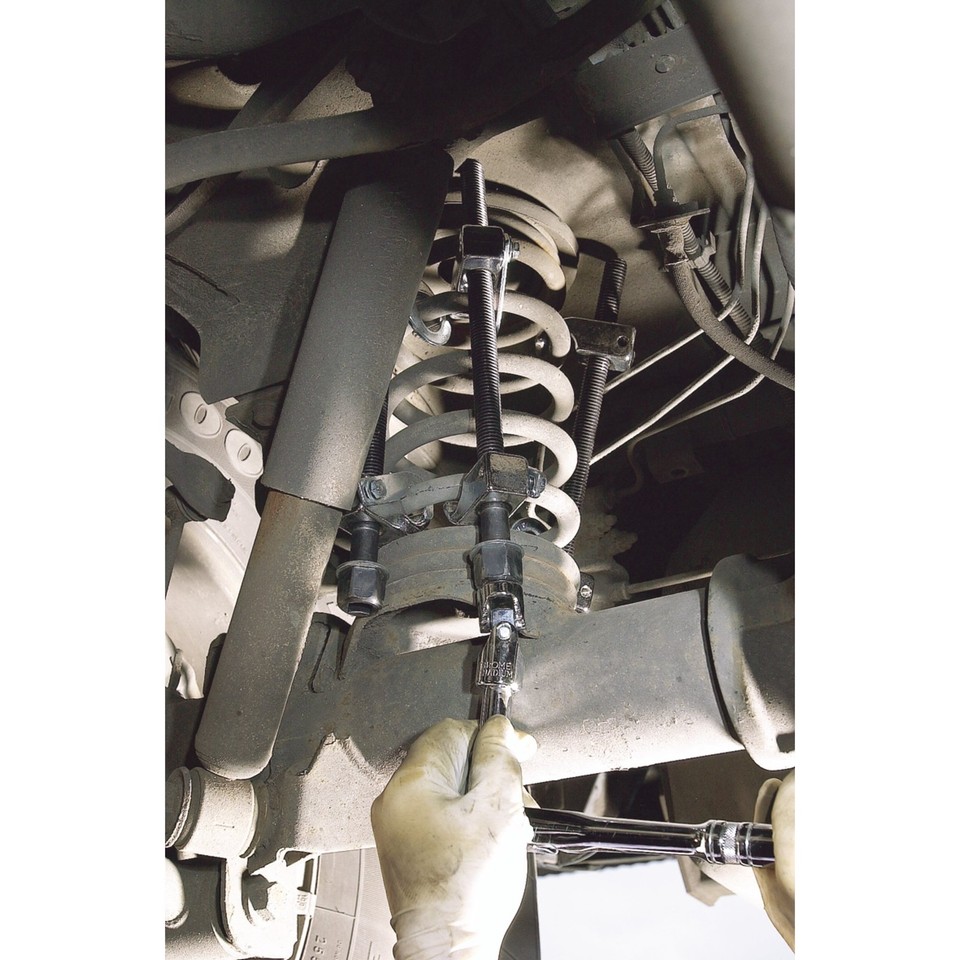 Draper Coil Spring Compressor Set 3 Piece Safety Hooks Max Opening ...