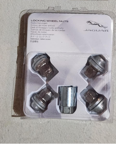 GENUINE NEW OEM JAGUAR LOCKING WHEEL NUTS KIT C2D52041 - NEW | eBay ...