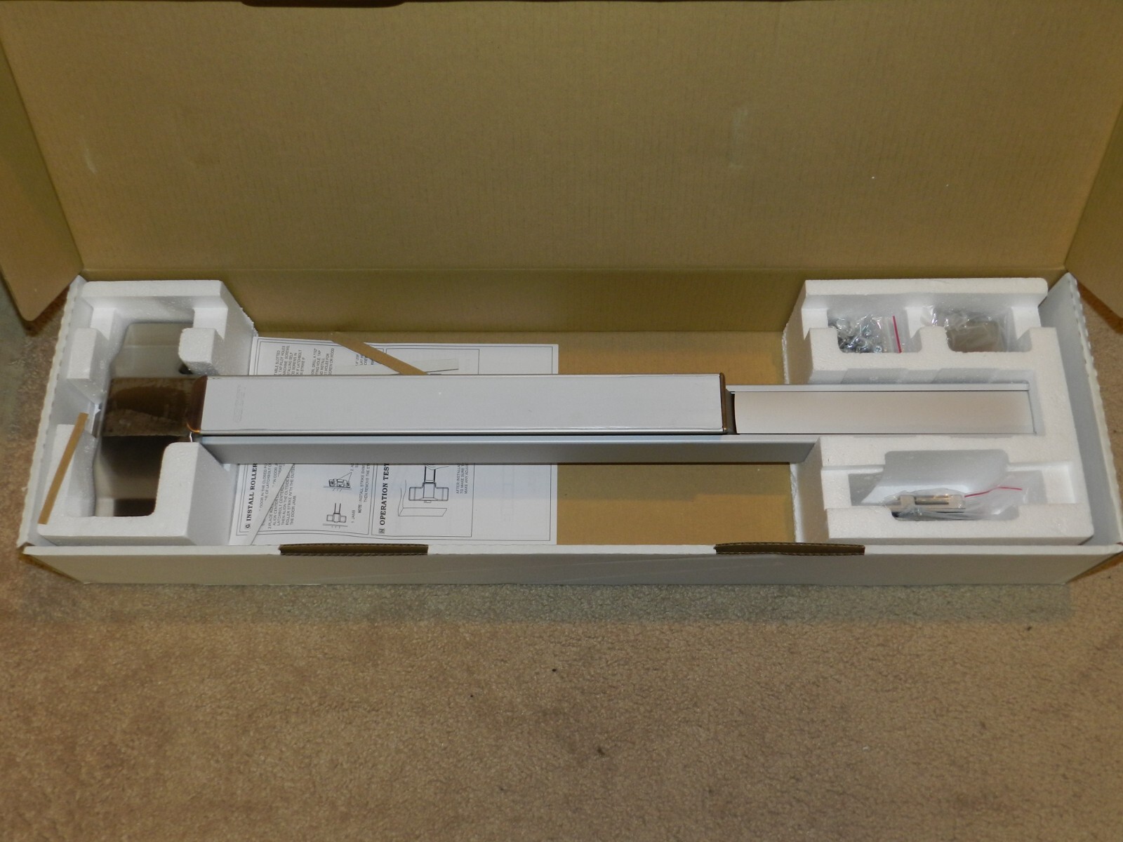 EZSET F9000 ALUMINUM GRADE 1 HD FIRE RIM PANIC EXIT DEVICE FOR 36 ...