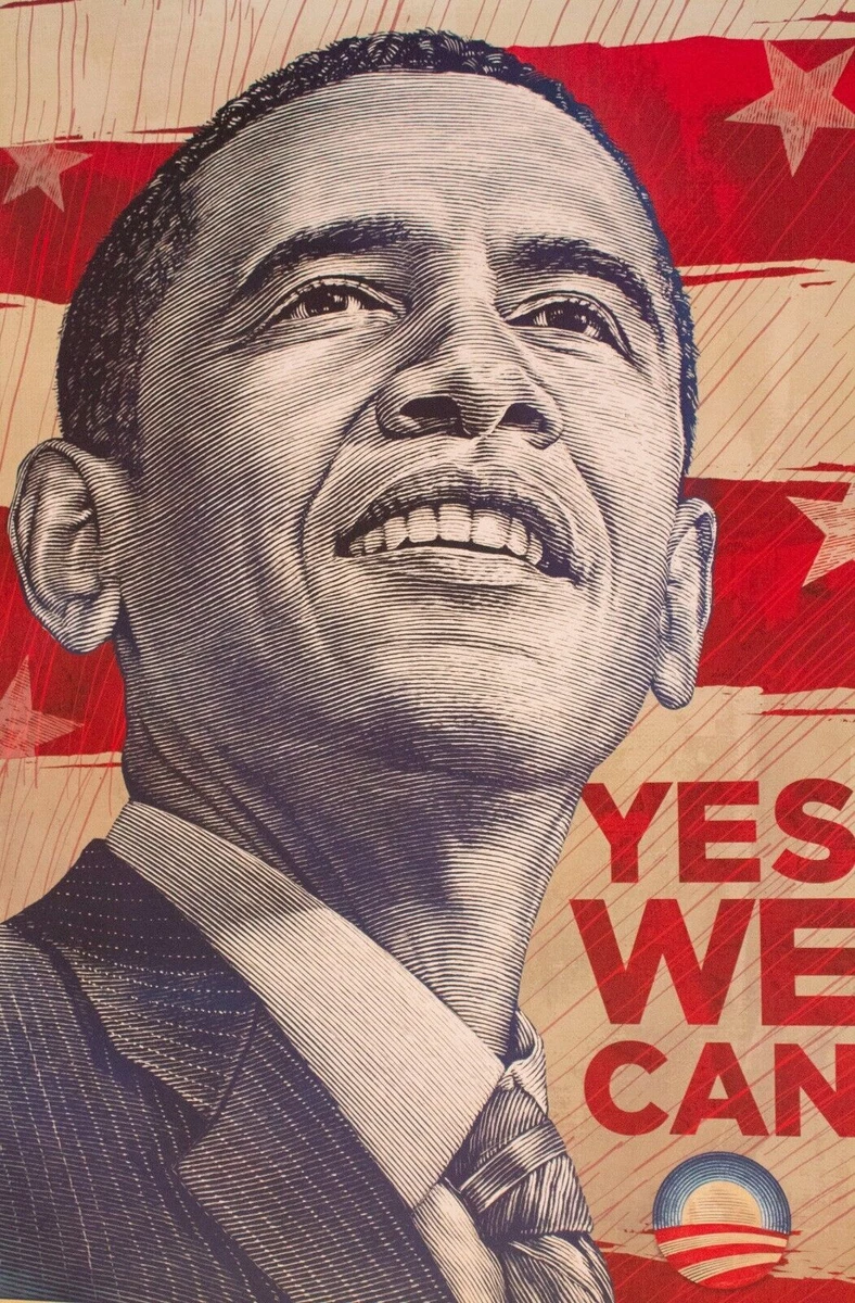 Obama Poster Yes We Can