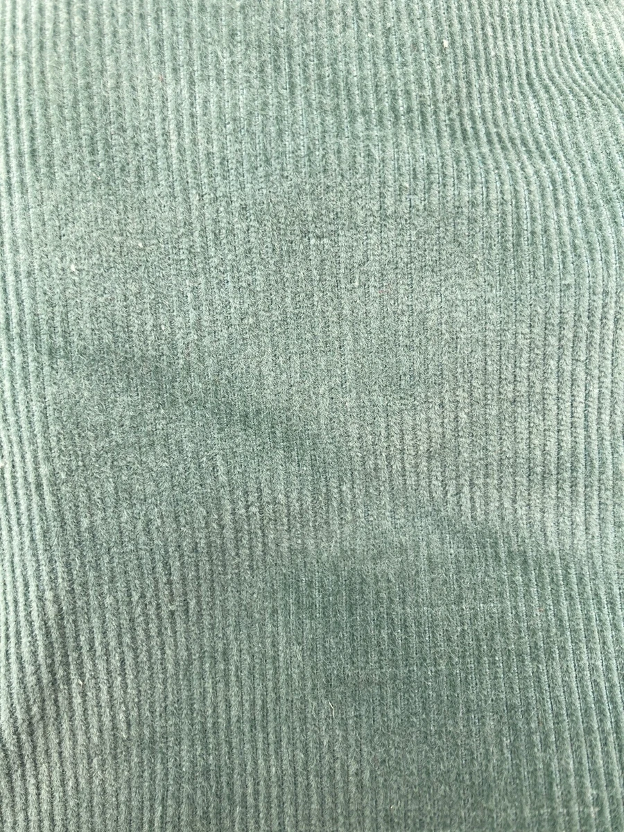 Green Corduroy Fabric
