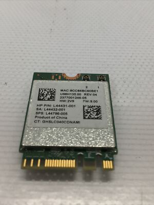 HP Realtek 802.11ac WIFI Wireless Adapter Card RTL8822CE L44796-005 ...
