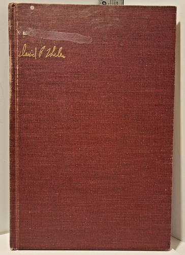 Early Life of La Follette 1855-1884: David Thelen HC/G/1966 SHIPS FREE ...