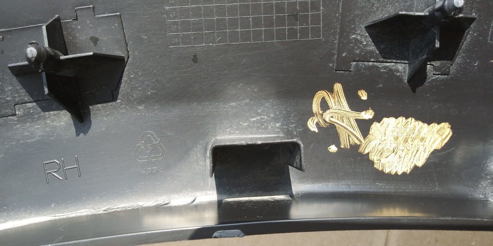 2021 2022 2023 Nissan Rogue RH Rear Wheel Opening Molding 78872-6RR1A ...