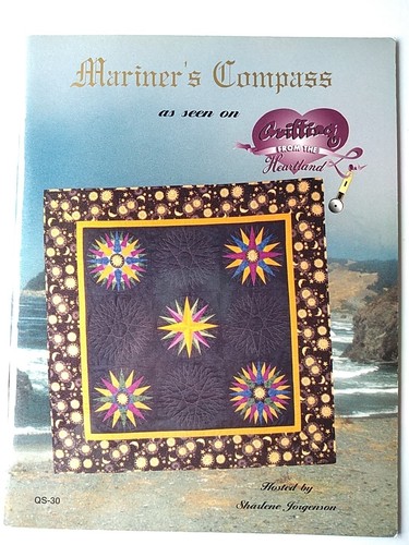Mariner's Compass Quilt Pattern Book Sharlene Jorgenson Quilting From ...