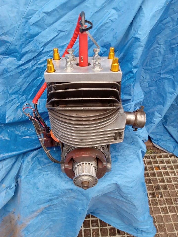 U.A.S. 125cc Komet Plate Motor 2 Cycle Kart Racing Engine | Kart Engine