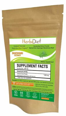 Asparagus Racemosus Shatavari Root Extract Powder 40% Saponins Women ...
