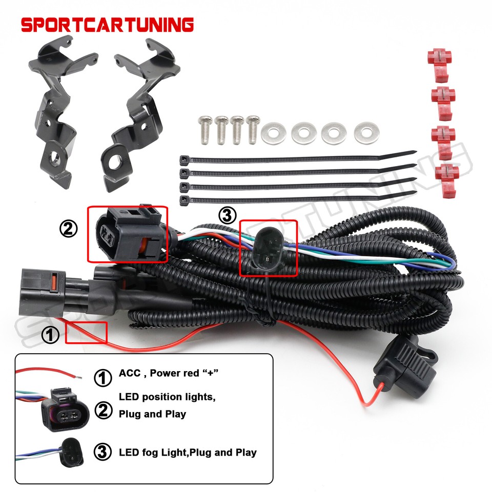 LED Halo Rally DRL Daytime Running Lights For Mini Cooper R55 R56 R57 ...